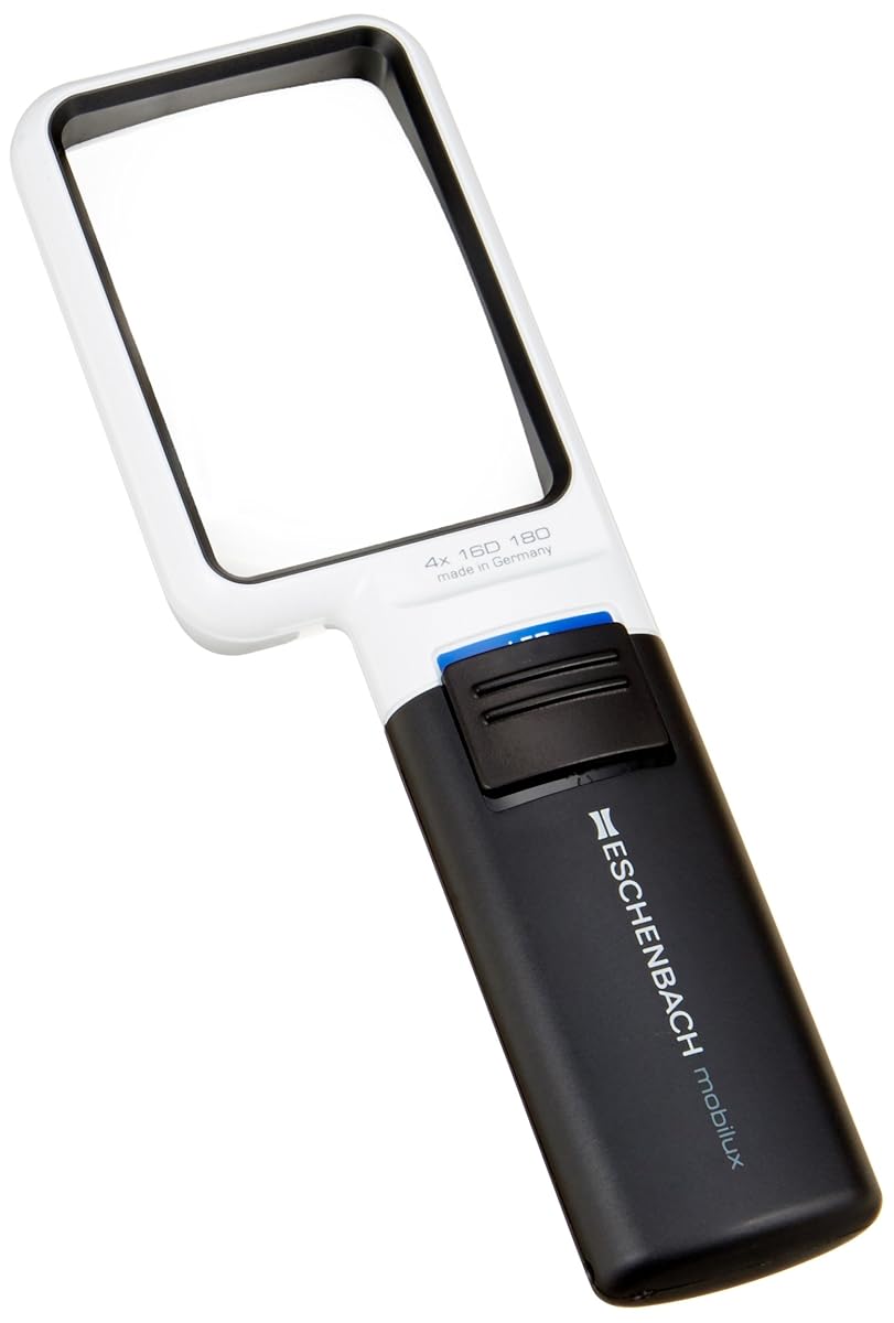 New Magnifier 4x Led Illuminated Handheld Magnifying Glass