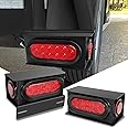 Amazon.com: FSBCGT 2PCS Trailer Lights Welded Mount Steel Boxes Housing ...