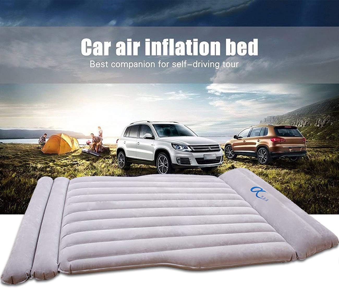 Model 3 Car Inflatable Mattress with Air Pump for Camping Travelling ...