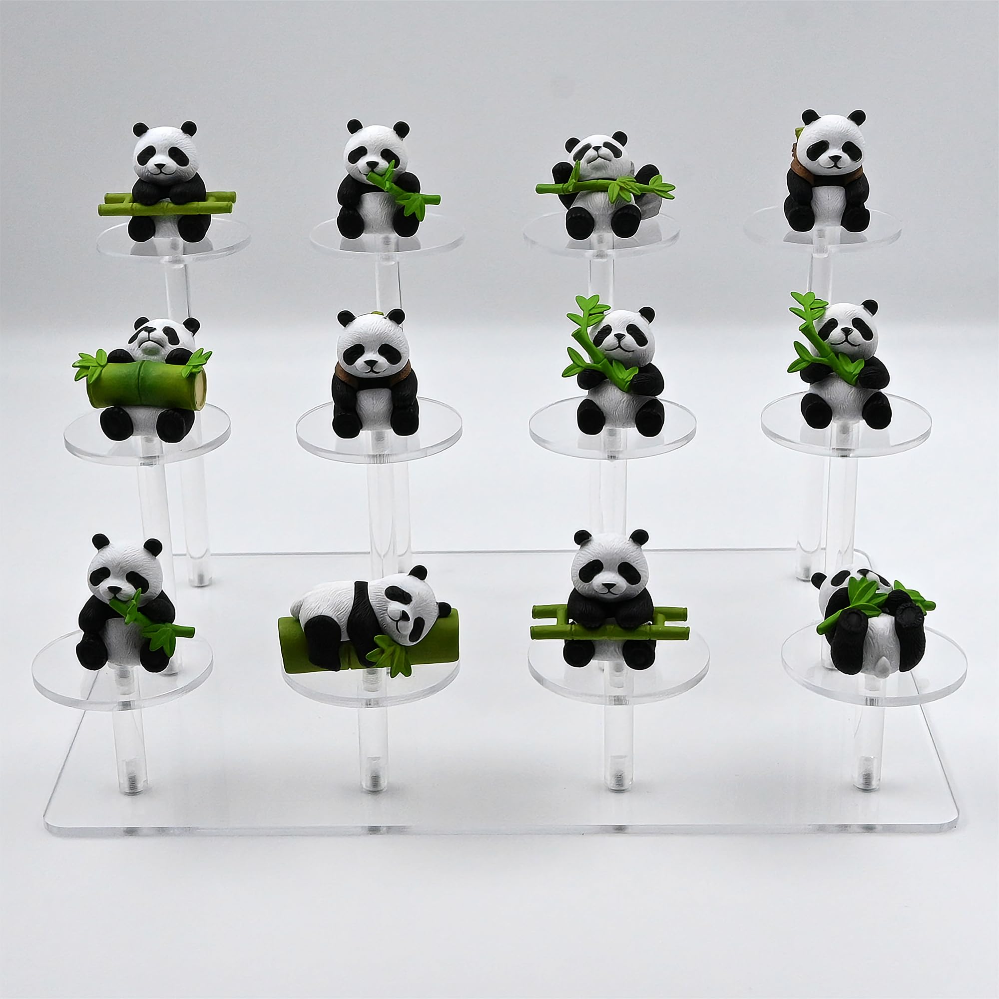 MIAOYI Acrylic Display Stand for Figures, POP Figure Stand Tiered Riser ...