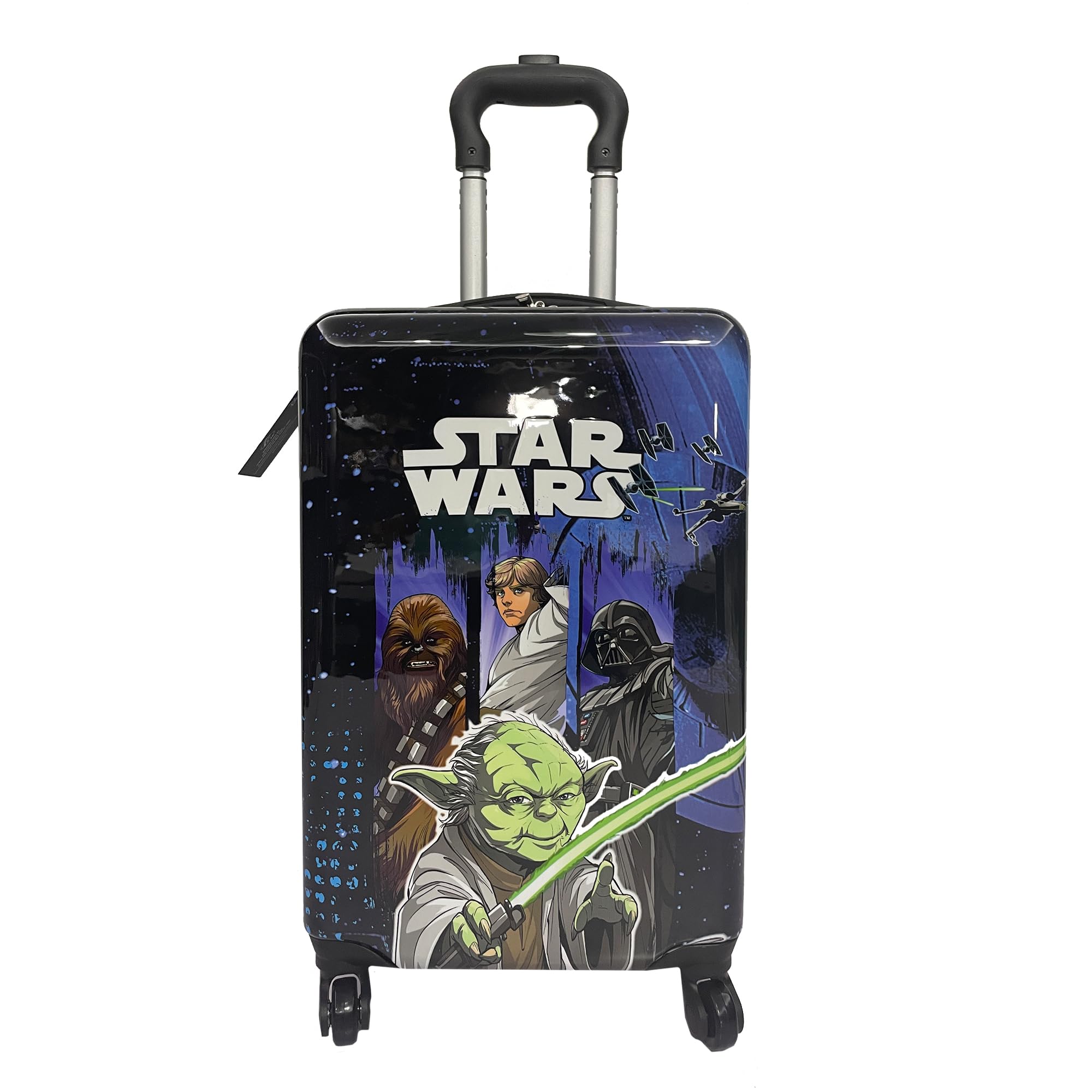 Fast Forward Star Wars Luggage 20 Inches Hard-Sided Tween Spinner Carry ...