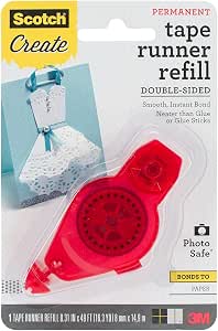 Amazon.com: Scotch Tape Runner Refill, .31 in x 16.3 yd (055-R-CFT ...