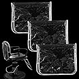 Amazon.com: 3 Pieces Chair Back Cover Plastic Clear Square Chair Back ...