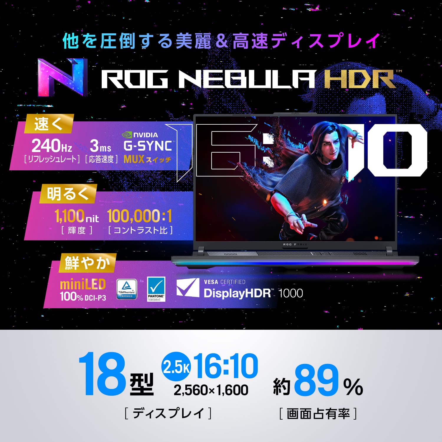 Mua ASUS Gaming Laptop ROG Strix SCAR 18 G834JZR 18 Big Screen RTX 4080 ...