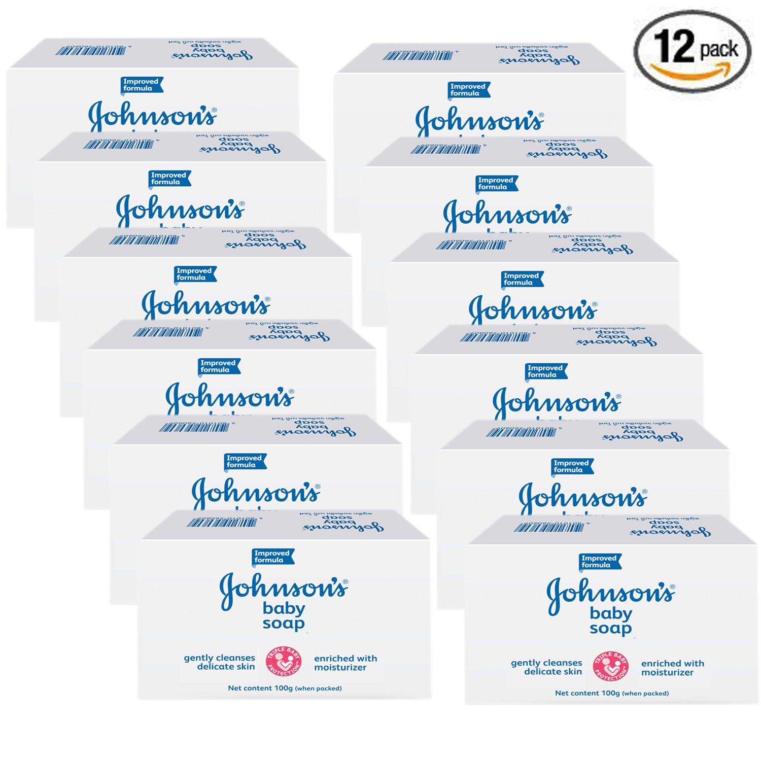 Amazon.com: Johnsons Baby Soap Bar for Face & Body - 3 oz, 3 Pack ...