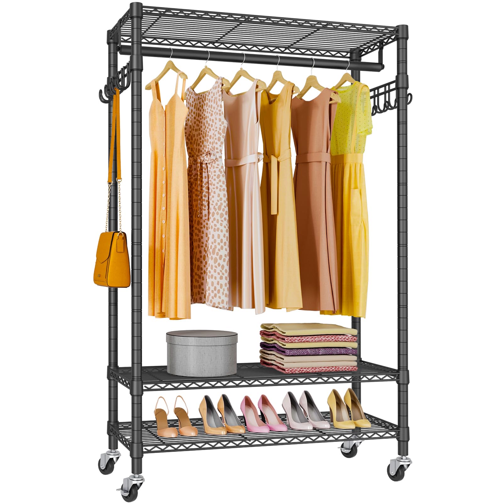 Mua VIPEK R1 Rolling Garment Rack Heavy Duty Clothes Rack for Hanging ...
