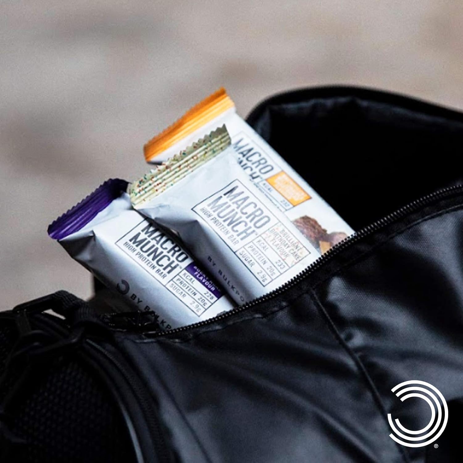 Bulk Macro Munch Protein Bar, Rocky Road, 62 g, Pack of 12, Packaging ...