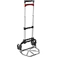 Magna Cart Personal 150 lb Capacity Aluminum Folding Hand Truck (Black ...