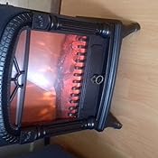 NETTA Electric Fireplace Stove Heater 2000W with Fire Flame Effect ...
