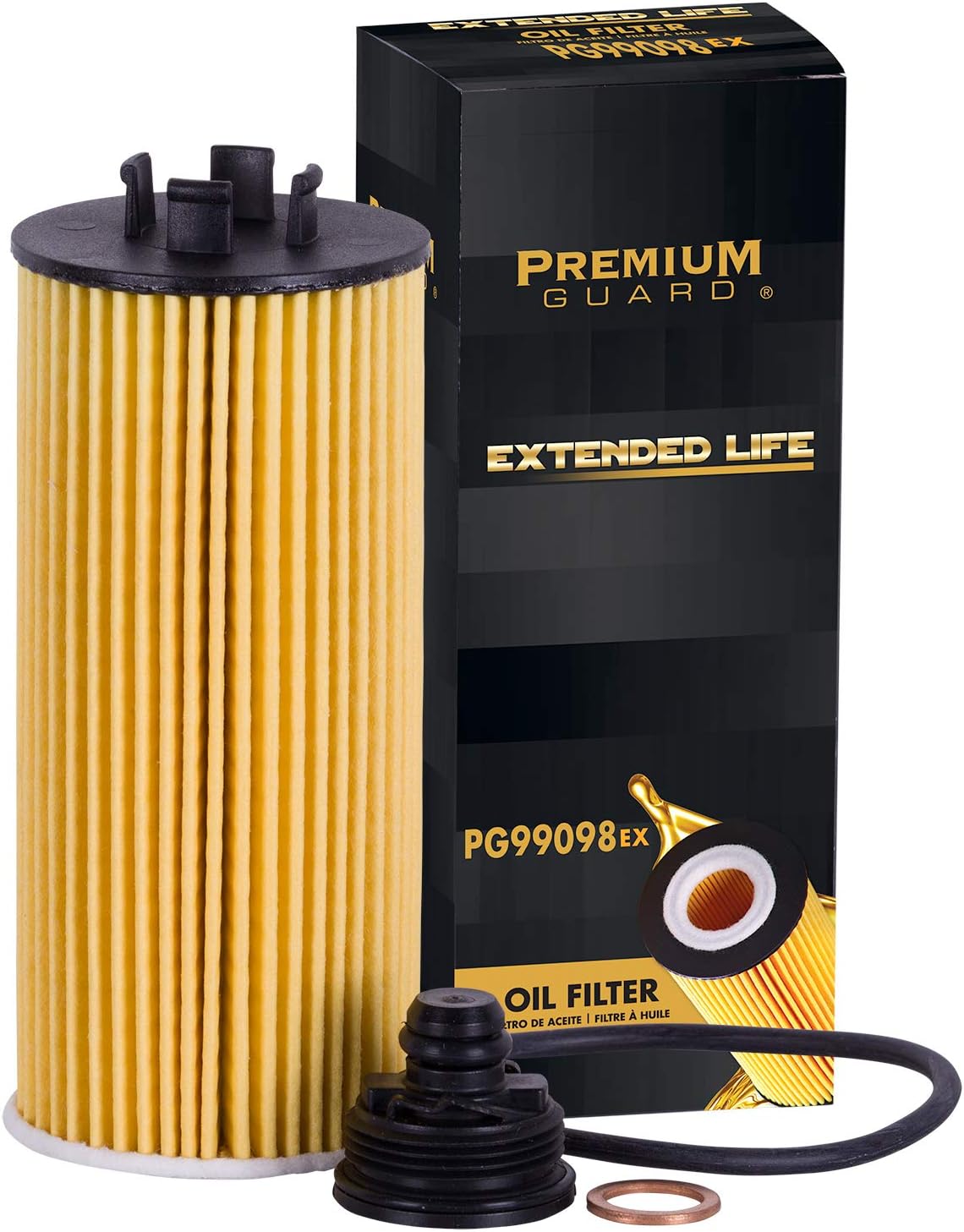 Premium Guard Extended Life Oil Filter PG99098EX | Fits 2016-2017 BMW ...