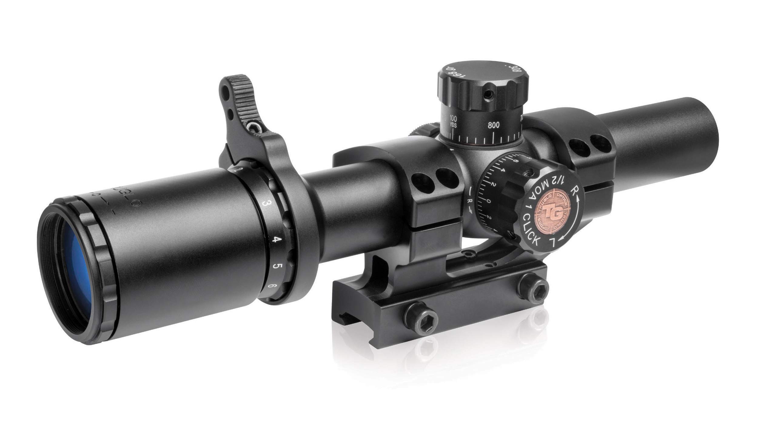 TRUGLO TRU Brite 30 Series 1 6 X 24mm Dual Color Illuminated Reticle truglo-tru-brite-30-series-1-6-x-24mm-dual-color-illuminated-reticle