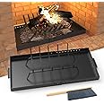 Amazon.com: GCGOODS Fireplace Tray with Handles, Expandable Ember ...