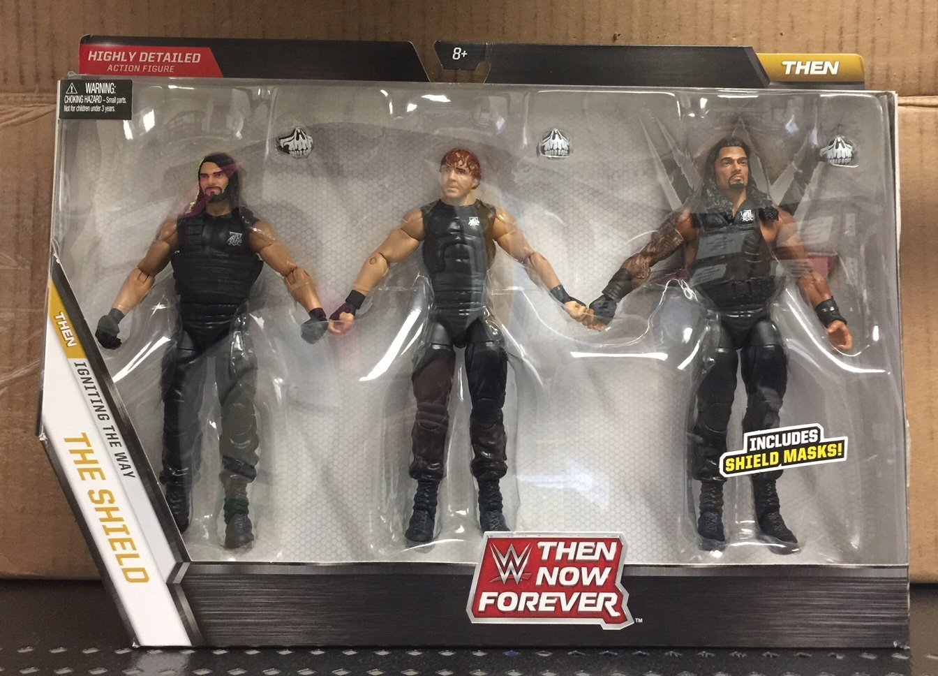 Mua WWE, Elite Collection, Then Now Forever Seth Rollins, Dean Ambrose, and Roman Reigns (The ...