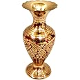 Amazon.com: AKANKSHA ARTS Made of Brass - 8 inch high Vase - A Rare ...
