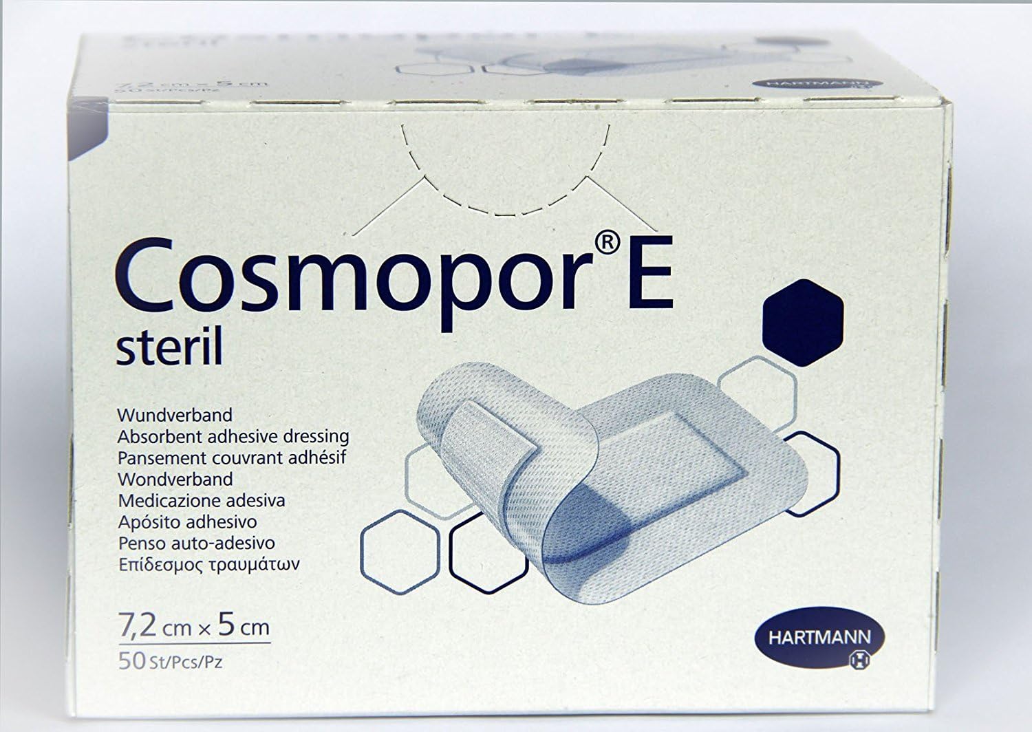 COSMOPOR E ADHESIVE 7.2X5CM X 50: Amazon.co.uk: Health & Personal Care