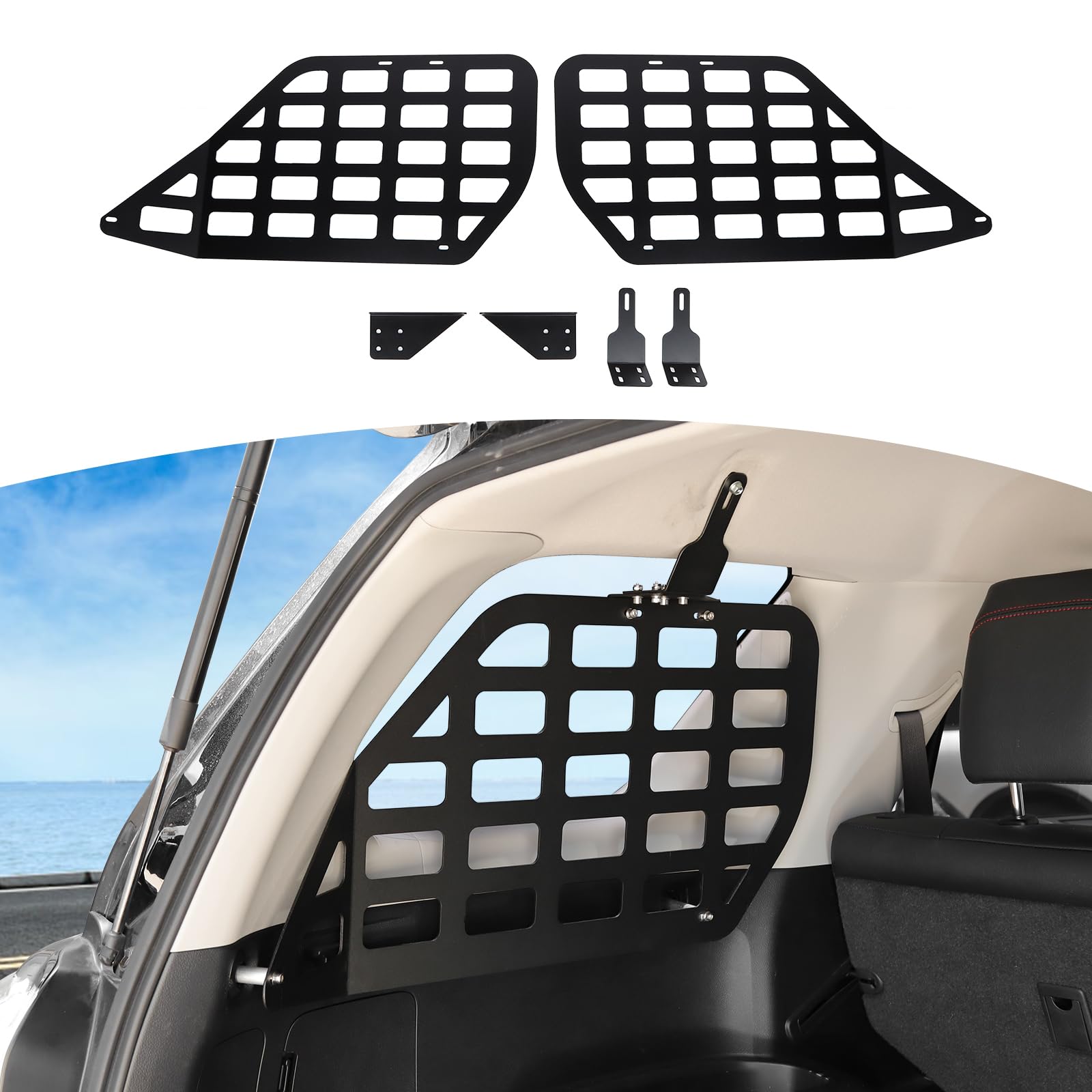 RT-TCZ for 4Runner Rear Window Molle Panel Kit, Trunk Modular Storage ...