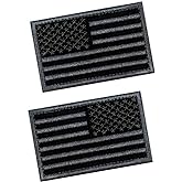 Amazon.com: Tactical Patches of USA US American Flag Reverse, with Hook and Loop for Backpacks ...