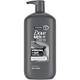 Amazon.com : DOVE MEN + CARE Body and Face Scrub Charcoal + Clay Body ...