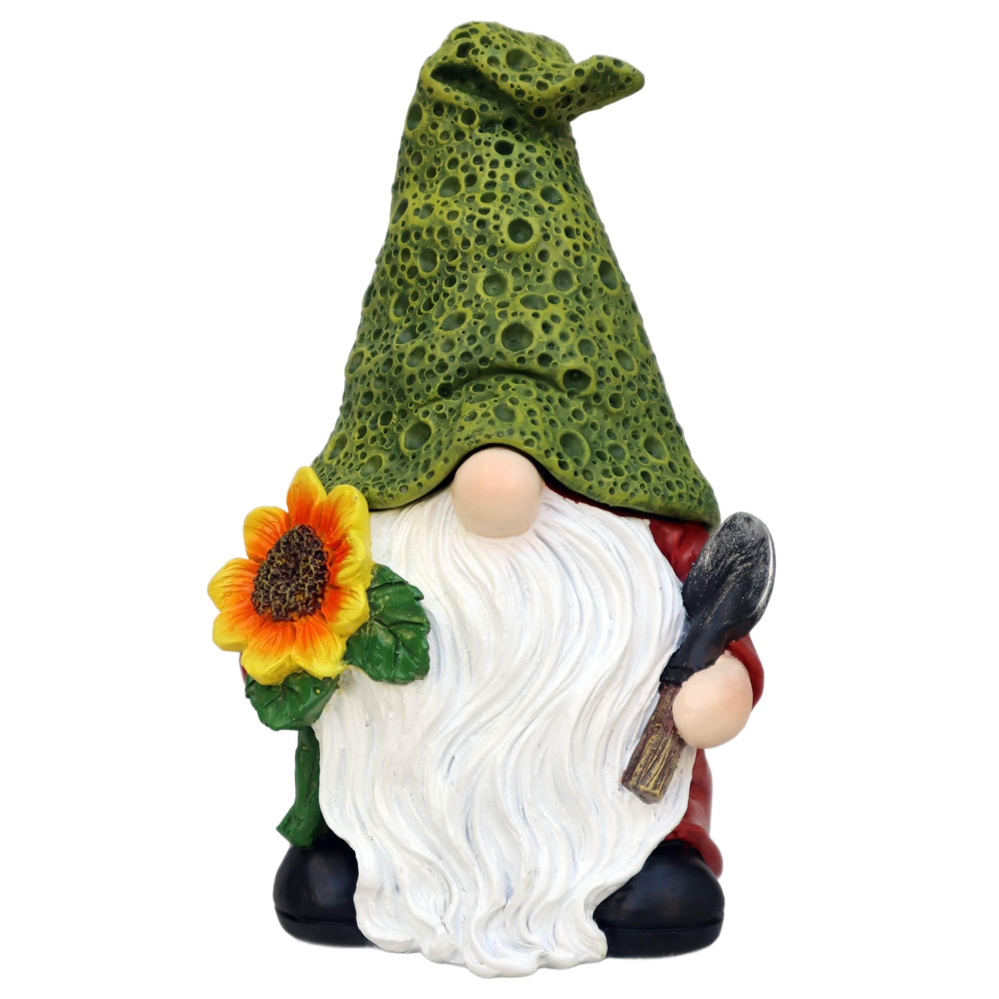 Niwhydi Hide A Key Outside Gnome Figurine Key Hiders Outdoor Garden ...