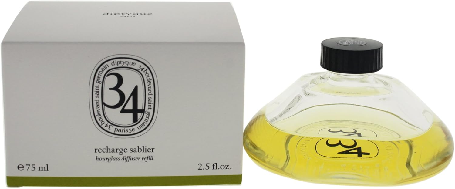 Diptyque – Hourglass Diffuser Refill – 34 Boulevard Saint Germain 75 ml ...