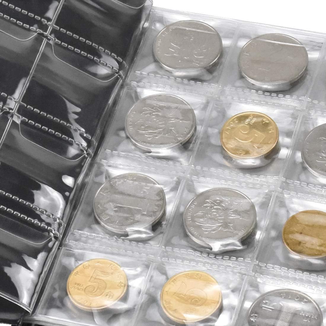 Collector Coin Album ZSWQ-Coin Collector’s Album,1 Pack Coin Collection ...