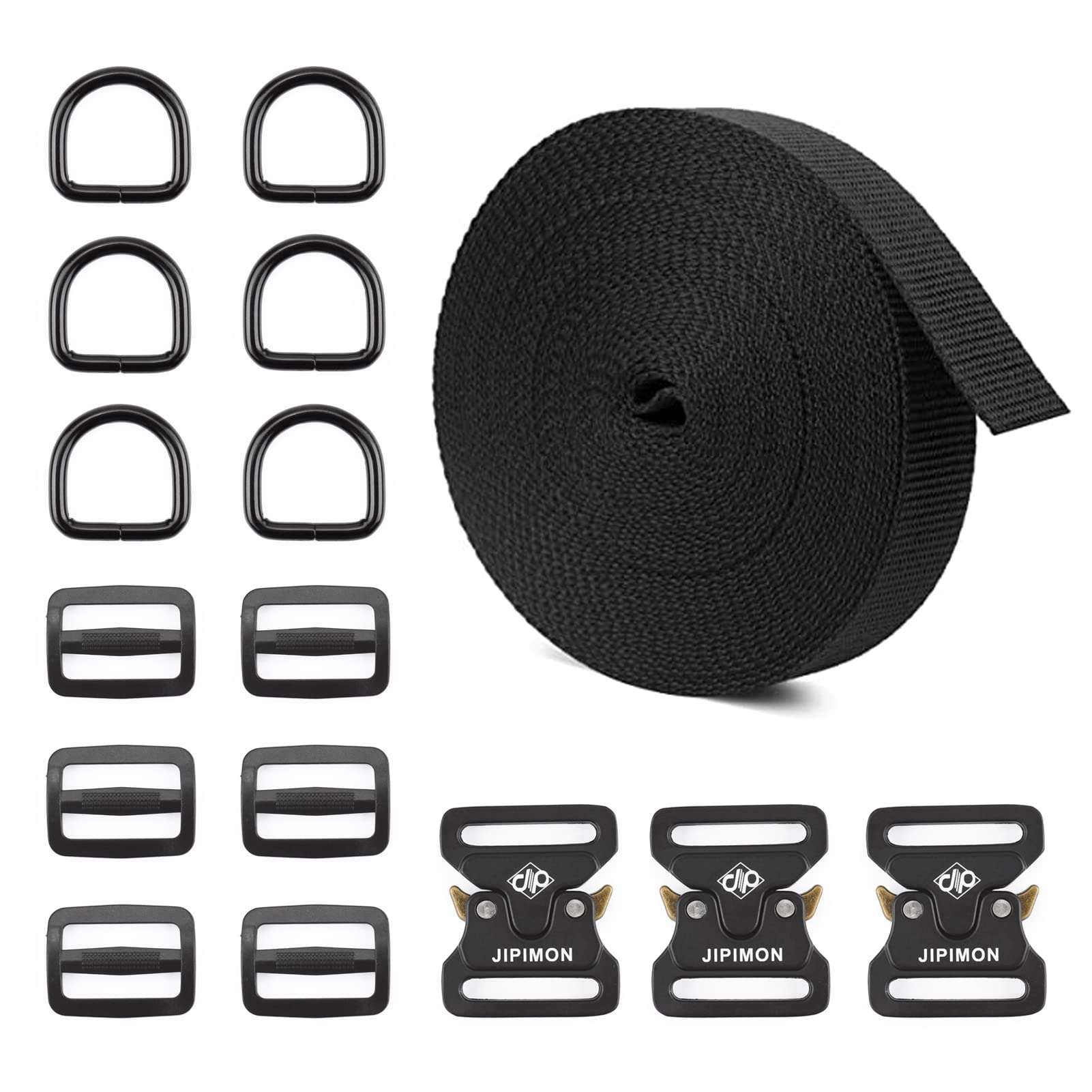 Mua Nylon Strap, 1 Inch Webbing Nylon Strap With Heavy Duty Metal ...