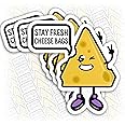 Amazon.com: (3Pcs) Stay Fresh Cheese Bags Sticker Cute Cheese Bags ...