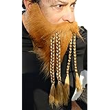 Amazon.com: Mustaches Fake Beard, Self Adhesive, Novelty, Small Viking ...