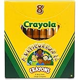 Amazon.com: Crayola 52-3008 Crayons Assorted Colors 8 Count : Toys & Games