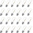 VISTERLITE 24 Pack LED S14 Replacement Light Bulbs, Shatterproof ...