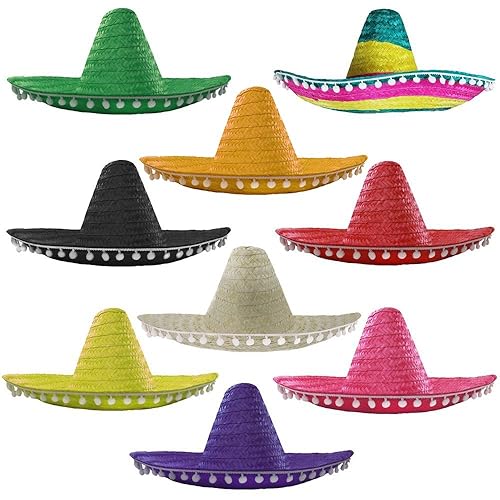 Giant Sombrero Decorated 65cm Mexican Hats Caps & Headwear for Fancy ...