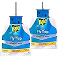 Amazon.com : Raid Fly Trap (2-Pack), Outdoor Fly Trap, Disposable Fly ...