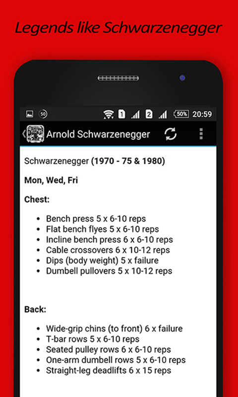 Workouts Of Legends:Amazon.com:Appstore for Android