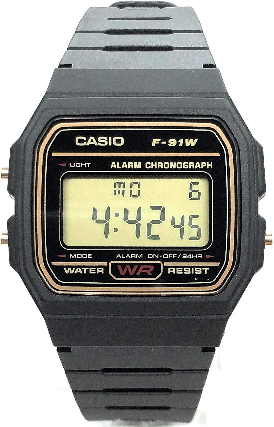 Casio Digital Watch With Black Resin Strap F91WG 9QDF Amazon fr Montres Casio Digital Watch With Black Resin Strap F91WG 9QDF Amazon fr Montres