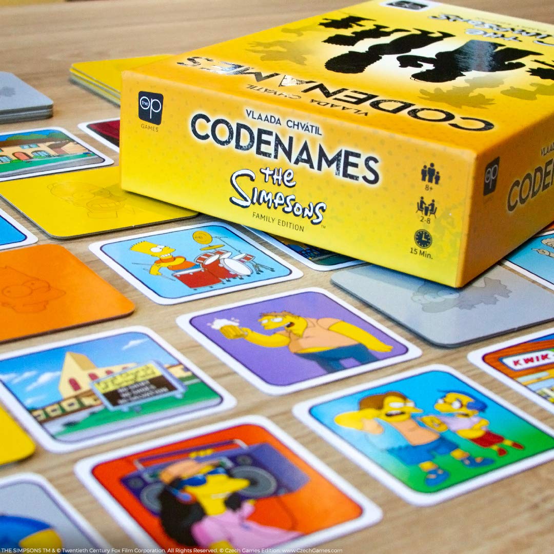 Mua Codenames The Simpsons Edition | Featuring Artwork from Your ...
