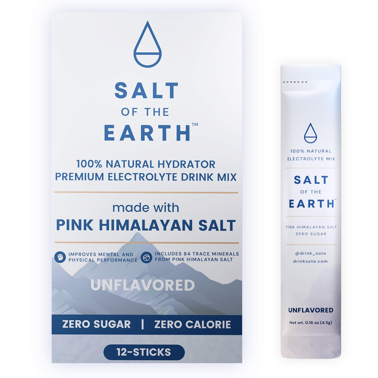 Mua Salt of the Earth Premium Zero-Sugar Electrolyte - Made with Pink ...