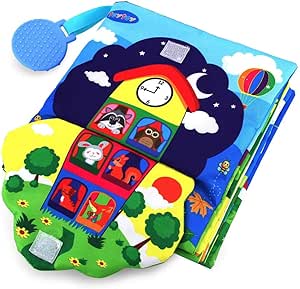 Amazon.com: Infant Soft Book, Baby Books 6 to 12 Months, Cute ...