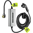 Amazon.com: FlowGo Level 2 EV Charger 40A J1772 Connector 9.6KW ...