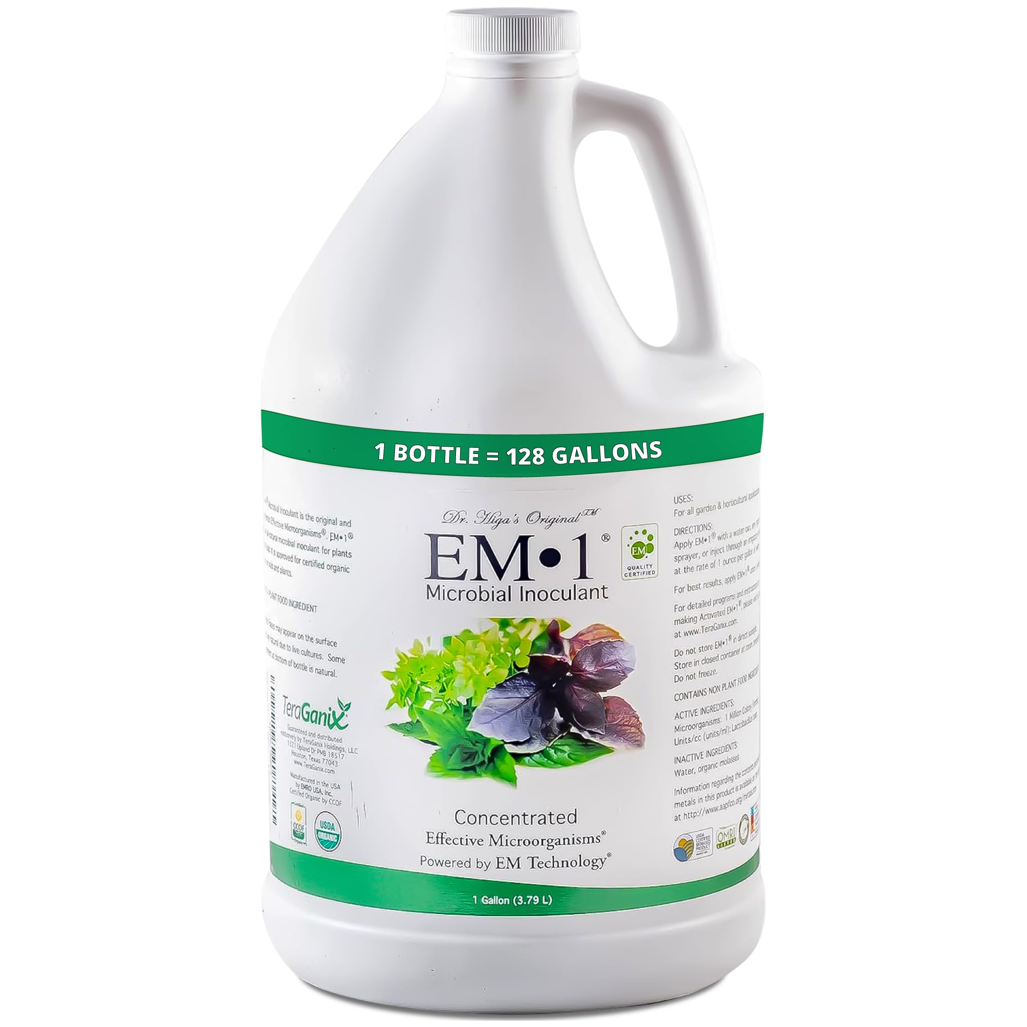 Mua EM-1 Plant Growth, Microbial Inoculant Concentrate (1 Btl = 128 Gal ...