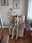 Amazon.com: Home Accents HolidayGanmm 5 ft. Poseable Skeleton with LED ...