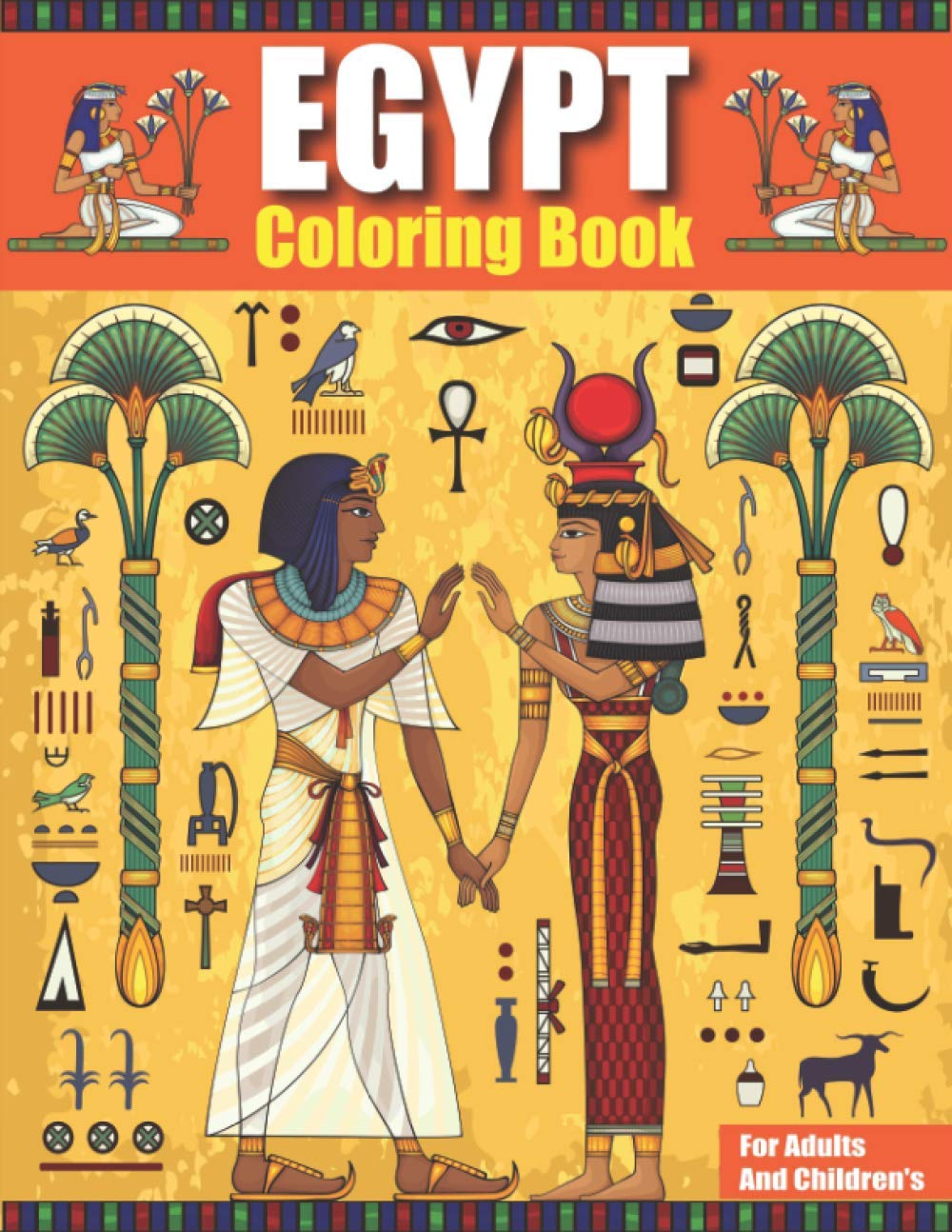 Mua Egypt Coloring Book for adults and children's: An Adult & kids ...