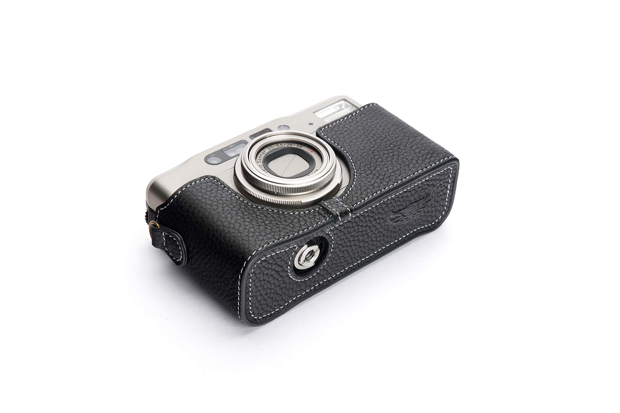 Mua Contax TVS II Case, BolinUS Handmade Genuine Real Leather Half ...