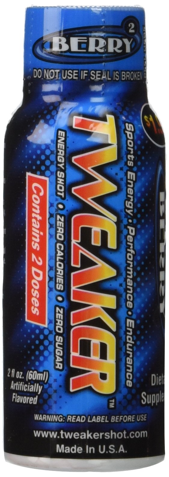 Amazon.com : Tweaker Pomegranate - 2 Oz Shots (Pack of 12) : Energy ...