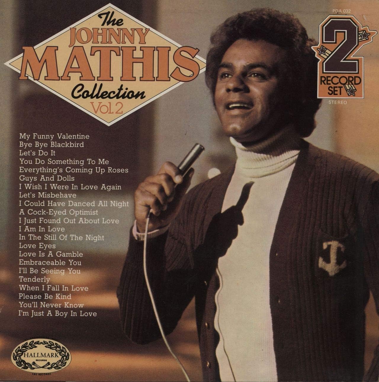 The Johnny Mathis Collection Vol. 2 - Johnny Mathis 2LP - Johnny Mathis