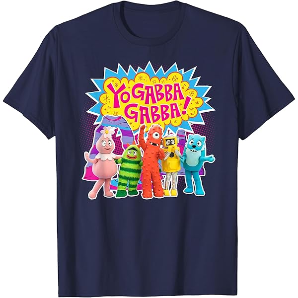 Camisetas De Yo Gabba Gabba Target Adult Apparel – Official Yo Gabba