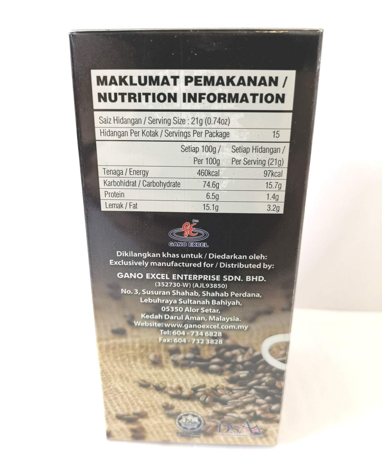 Mua Gano Excel 3 In 1 Coffee Ganoderma 5 Box trên Amazon Mỹ chính hãng ...