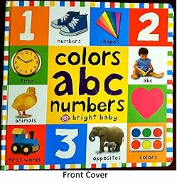 Amazon.com: Bright Bbaby colors, abc, & numbers first words (First 100 ...