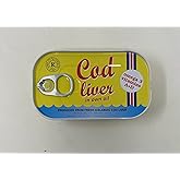 Amazon.com: Cod Liver In Own Oil 4.3 oz. (Pack of 20) : Grocery ...