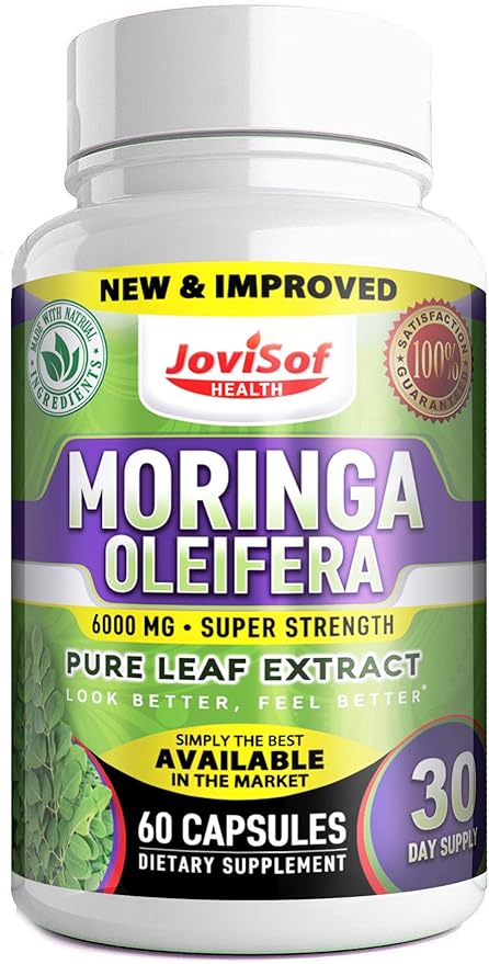 Strongest Improved 6000 Mg Moringa Capsules Energy Supplement Immune ...