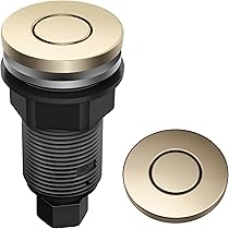 Kitchen Faucet Lew Electric Garbage Disposal Air Switch - Champagne ...
